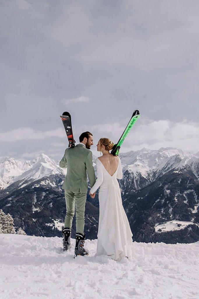 Adventure Ski Wedding Videography - Alpine Wedding Videographer Story ...