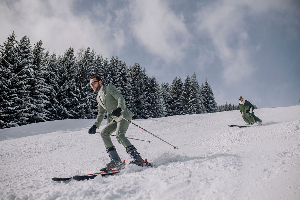 Ski & Adventure Elopements Across Europe: Real Weddings in the Alps ...